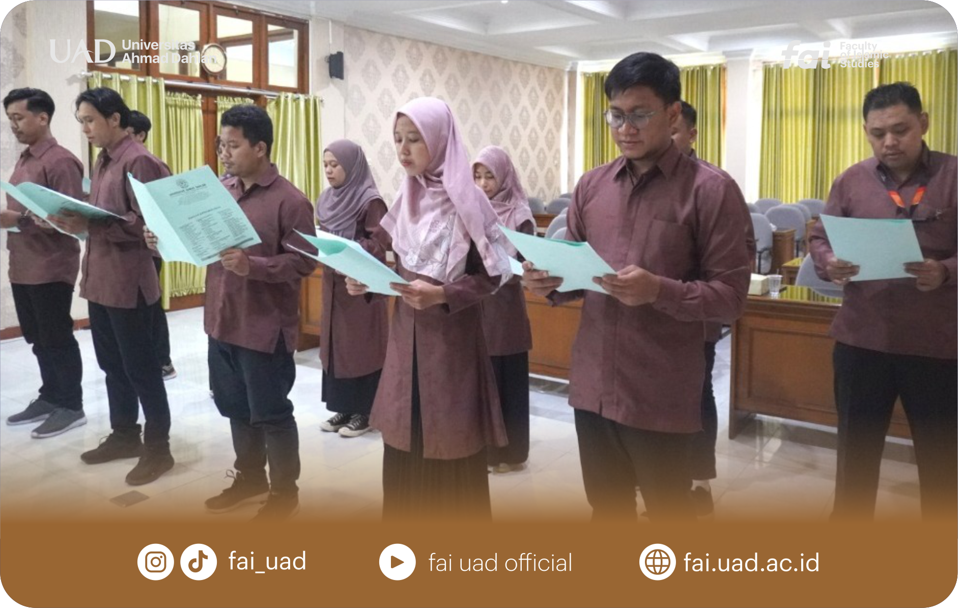 Laboran FAI UAD menerima SK Pengangkatan Pegawai Tetap - Fakultas Agama ...