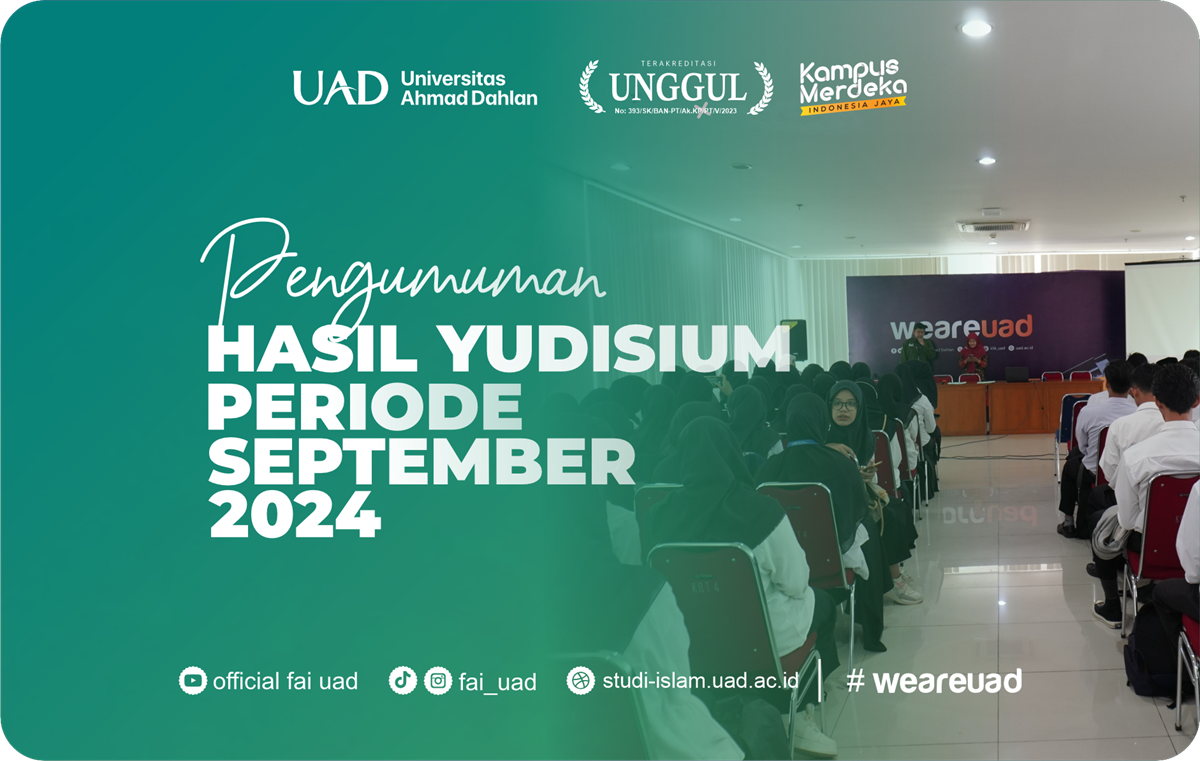 FAI TERKINI : FAI UAD LULUSKAN 70 MAHASISWA PADA YUDISIUM SEPTEMBER ...